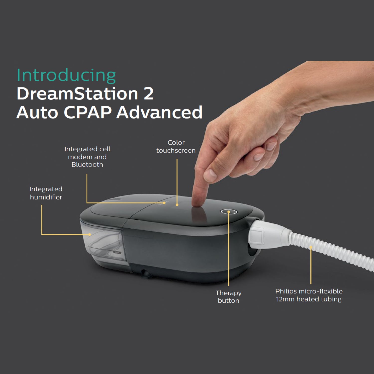 PHILIPS DreamStation 2 Auto CPAP Advanced – Compact, Comfortable ...