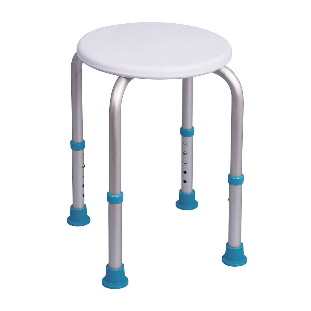 AquaSense Shower Stool – Compact, Adjustable, and Slip-Resistant ...