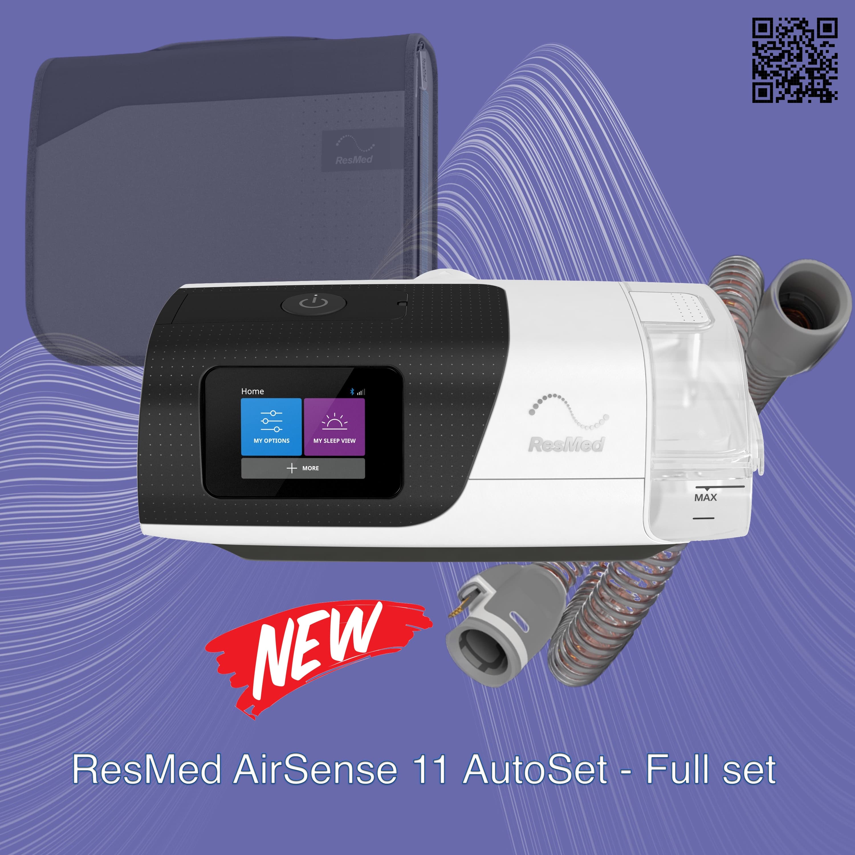 ResMed AirSense 11 AutoSet - Advanced Auto-adjusting CPAP Machine ...
