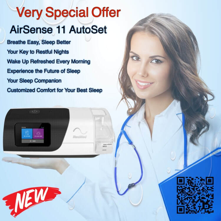 ResMed AirSense 11 AutoSet with ClimateLineAir 11 Heated Tubing ...