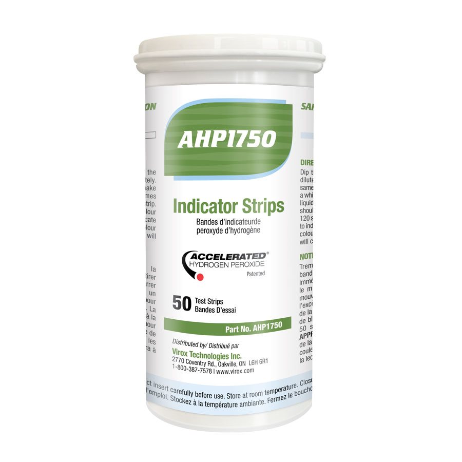 Virox Technologies PREempt Concentrate AHP 1750 Test Strips, 50 Strips ...
