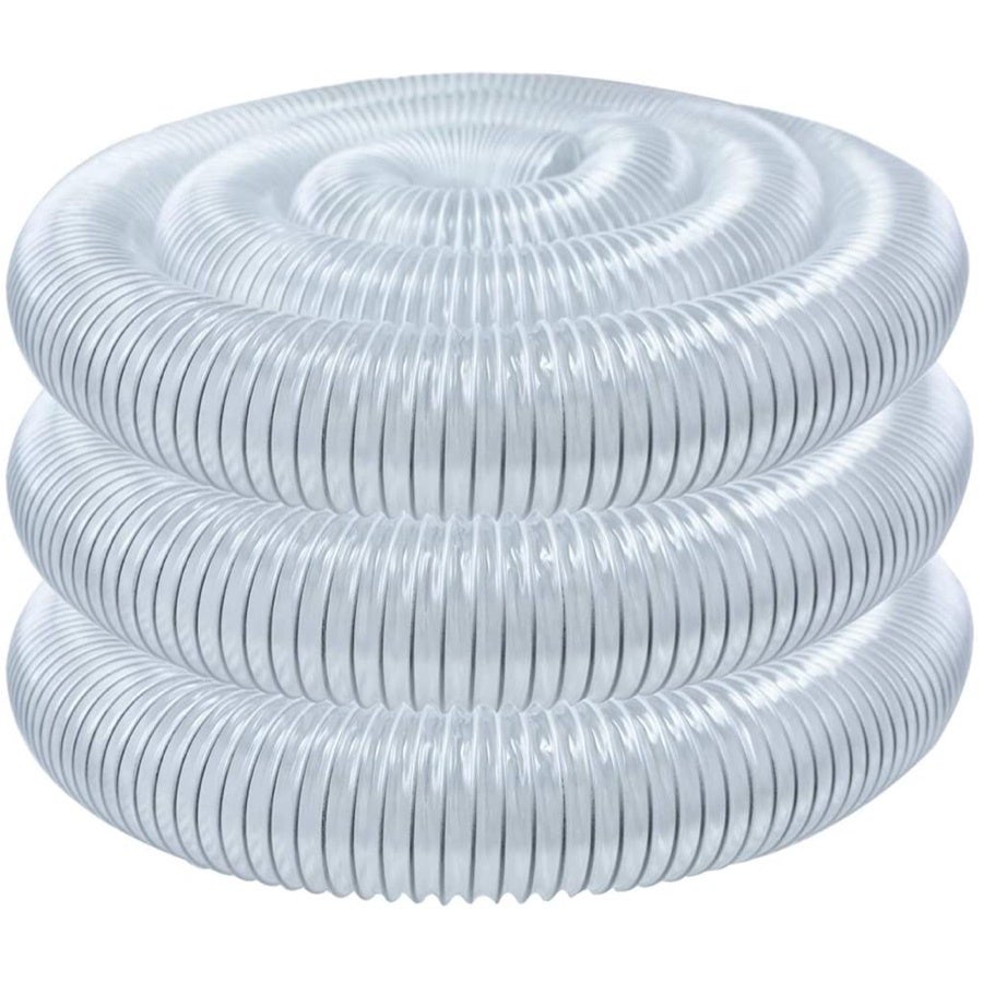CPAPology CPAP Clear Corrugated Tubing Roll 100 ft (31 m) x 22 mm, w/6 ...
